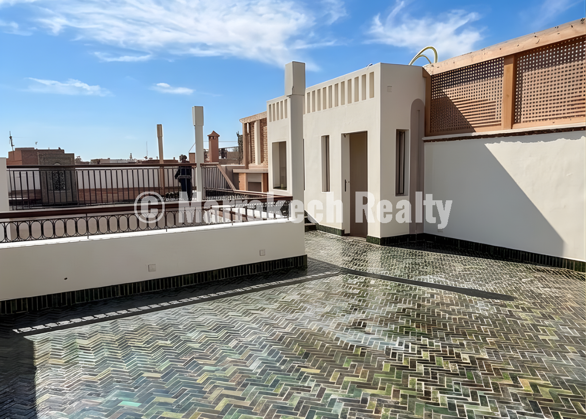 Charming titled riad for sale in Bab Doukkala – 3 bedrooms, jacuzzi and ...